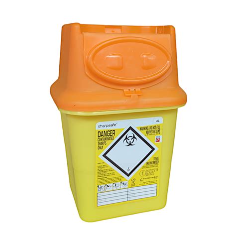 Sharpsafe Container 4 0 Litre