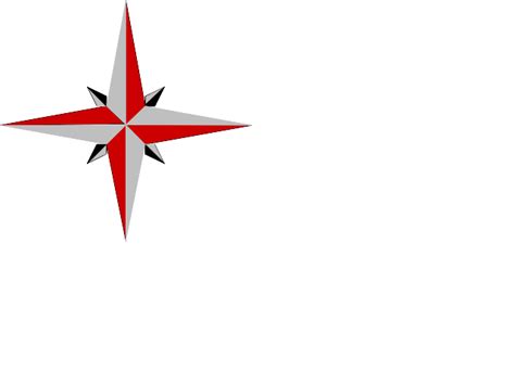 Gray Red Compass Clip Art At Vector Clip Art Online Royalty Free And Public Domain