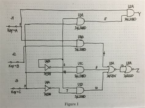 develop the combinational logic circuit using