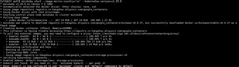 基于minikube快速搭建kubernetes单节点环境 zlt2000 博客园
