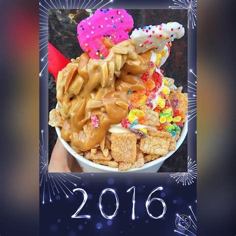 Delicious Froyo Treat With Toppings