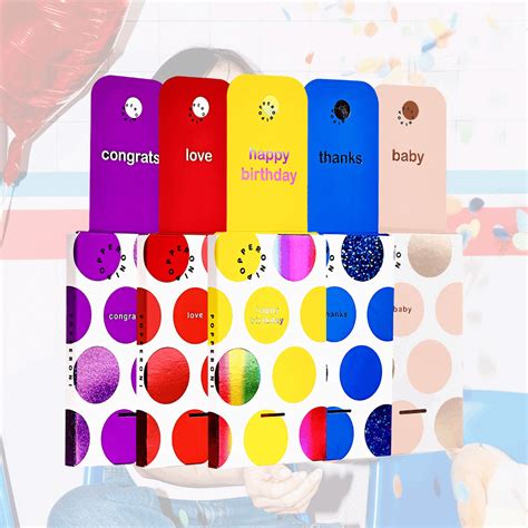 파퍼로니 도트 폭죽 카드 5종 폭죽카드 파퍼로니