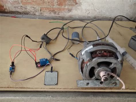 tutor dos nerds como ligar um sensor de chuva a um motor 110v ou 220v