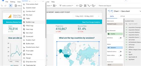 How To Visualize Google Analytics Report In Google Data Studio