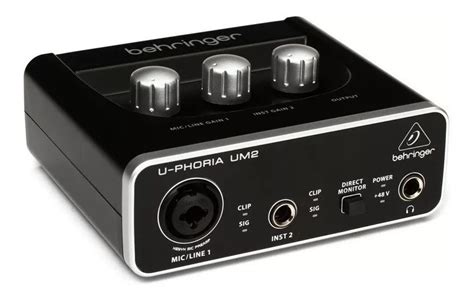 Interface Usb Um2 Behringer Import Audio