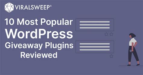 Best Wordpress Giveaway Plugins Reviewed 2023 Viralsweep