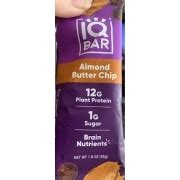 Iq Bar Protein Bar Almond Butter Chip Calories Nutrition Analysis