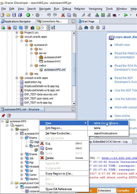 Oracle Application Framework Internal Lov In Oaf