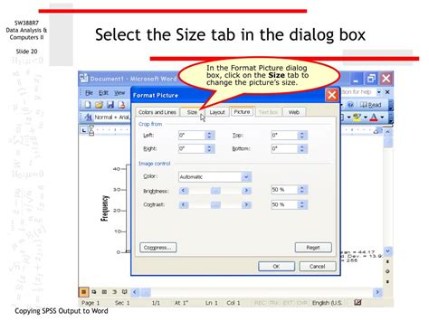 Ppt Efficient Spss Output Copying To Word Guide Powerpoint Presentation Id1130783