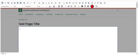 Insert A Section Anchor In An Modern Campus CMS Page