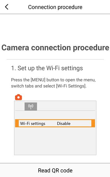Image Canon Camera Connection Procedure