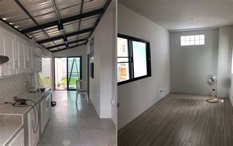 ต่อเติมครัวหลังบ้าน ห้องรีดผ้า หลังคาลานจอดรถหน้าบ้าน ถ หทัยราษฎร์ ทีทีเอ็ม คอนสตรัคชั่น