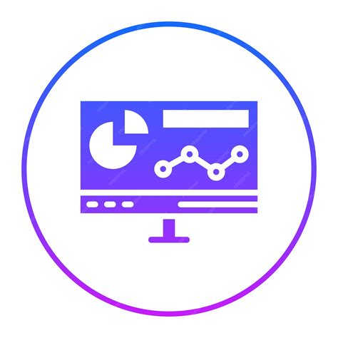 Premium Vector Monitoring Analytics Vector Illustration