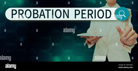 Sign Displaying Probation Period Business Overview Focused And Iterative Approach To Searching
