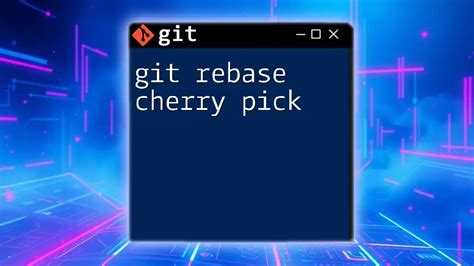 Mastering Git Rebase Head A Simple Guide