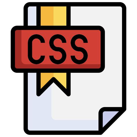 Css File Generic Color Outline Icon