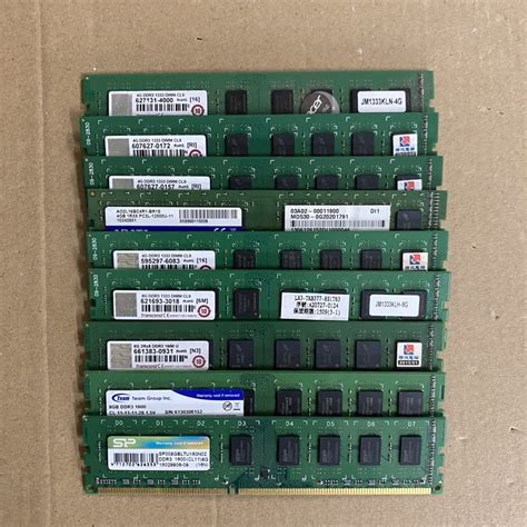 現貨 Ddr3 1333 1600 4g 8g 桌上型記憶體 創見 威剛 金士頓 三星 十銓 數量充足 單面 雙面 蝦皮購物
