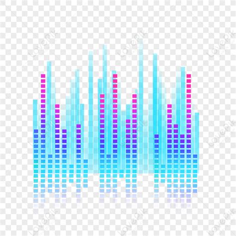 Sound Wave Equalizer Music Light Effect Gradient Wave Spectrum Swing
