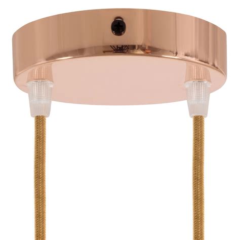 Cylindrical Metal 2 Hole Ceiling Rose Creative Cables Au