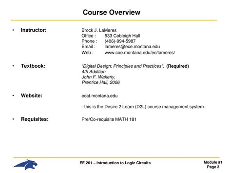 Ppt Ee 261 Introduction To Logic Circuits Powerpoint Presentation Id1553650