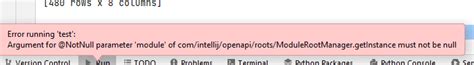 Pycharm Error Module Must Not Be Null IDEs Support IntelliJ Platform JetBrains