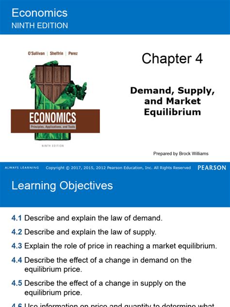 Chapter 4 Demand Supply And Market Equilibrium Pdf Supply Economics Demand