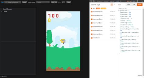 mixing web frontend patterns with game development how to use mobx for