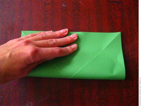 Объемная елочка оригами из одного листа бумаги Пошаговый мастер класс с фото