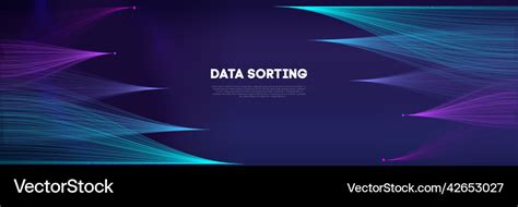 Data Sorting Information Infographic Funnel Vector Image