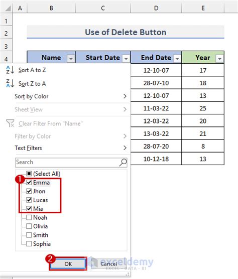 how to remove a formula when filtered in excel 3 ways exceldemy