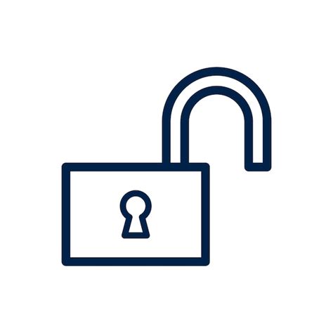 Premium Vector Padlock Vector Icon Logo Template