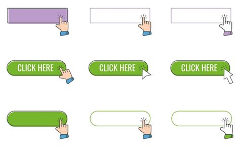 Premium Vector Colorful Arrows Mouse Cursors For Computer Game