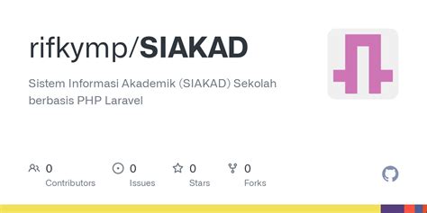 Github Rifkympsiakad Sistem Informasi Akademik Siakad Sekolah