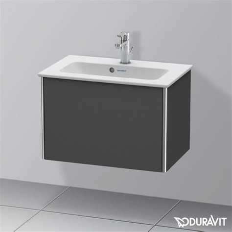 Duravit Xsquare Vanity Unit Compact With 1 Pull Out Compartment Witho