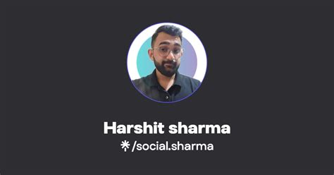 Harshit Sharma Instagram Linktree