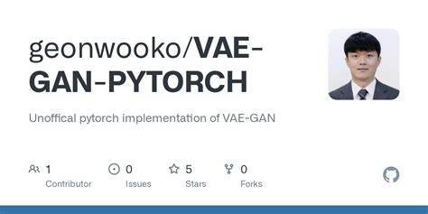 Github Geonwooko Vae Gan Pytorch Unoffical Pytorch Implementation Of Vae Gan