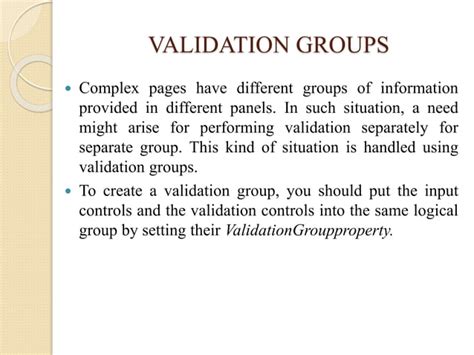Validation Pptx