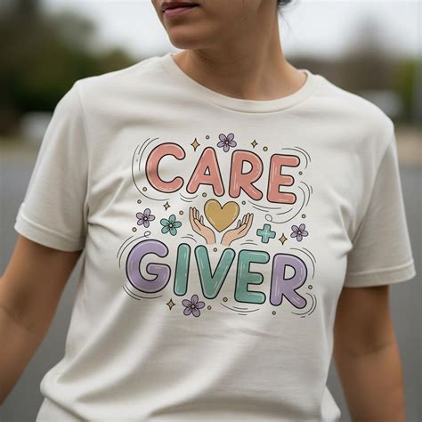 Retro Caregiver Png Cute Preppy Caregiver T Healthcare Support