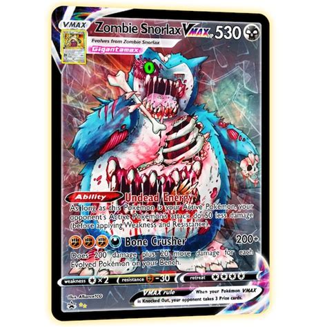 Snorlax Card Art Etsy