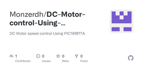 github monzerdh dc motor control using pic16f877a dc motor speed