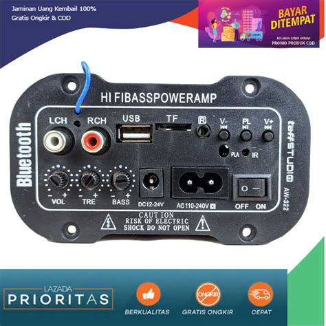 BISA COD Power Ampli Kabel AUdio Ampli Ampli Power Bluetooth Tape Mobil Kabel Audio