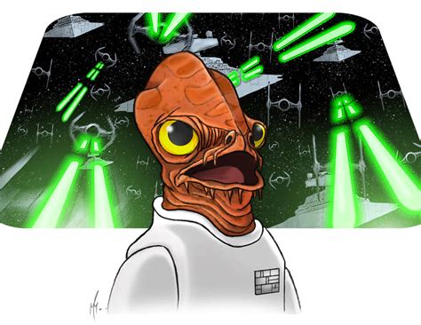 Admiral Ackbar By SumtimesIplaytheFool On DeviantArt