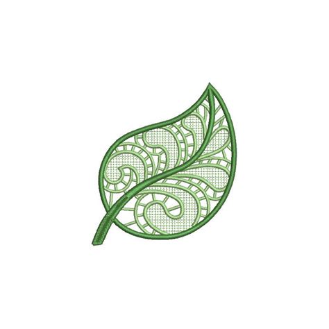 Freestanding Lace Leaf