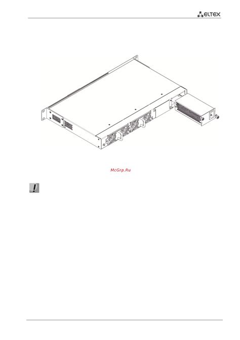 Eltex MES3508P [39/249] Подключение питающей сети