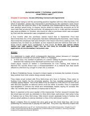 Week 7 Tutorial 6 Questions Docx BUSN7052 WEEK 7 TUTORIAL QUESTIONS CHAPTERS 6 AND 7 Chapter