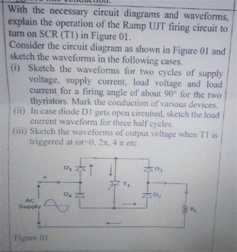 What Is Ujt Firing Circuit Circuit Diagram