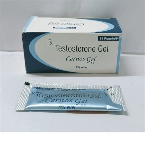 Cernos Testosterone 1 Ww Gel 5gm Sachet At ₹ 105pack In Pune Id 2854132718355