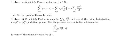 Solved Problem Points Prove That For Every NN Chegg Com