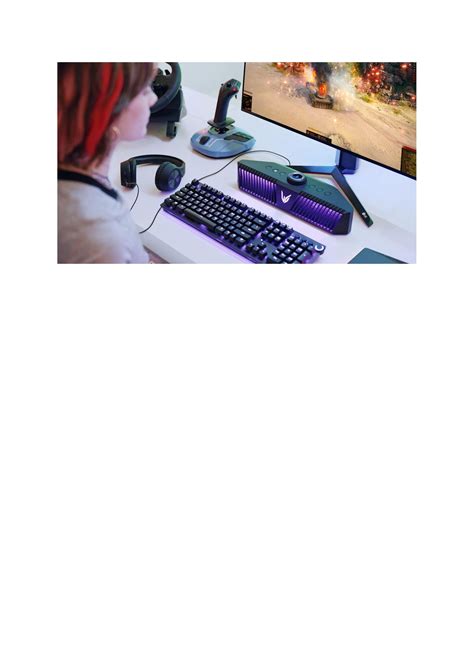 Lg Takes Immersive Gaming Next Level With New Ultragear Gaming Speaker Lg Global