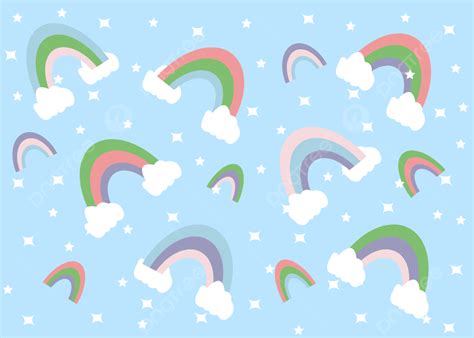 Rainbow Pattern Vector Design Background Rainbow Pattern Pattern